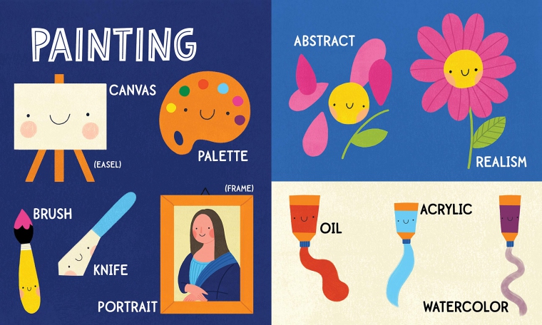 My First 100 ART Words – Dr Chris Education